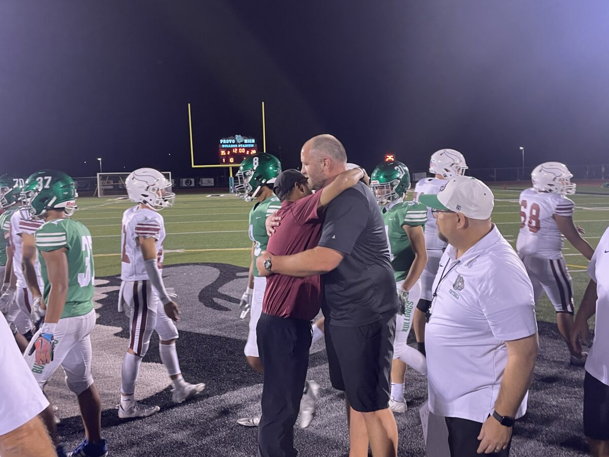 Provo football stuns Viewmont with late pick six | News, Sports, Jobs ...